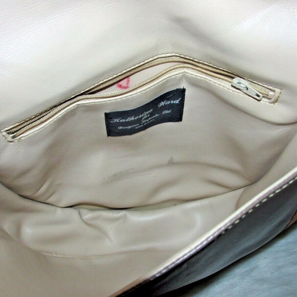 Katherine Ward | Bags | Vintage Katherine Ward Brown Leather Purse Bag ...